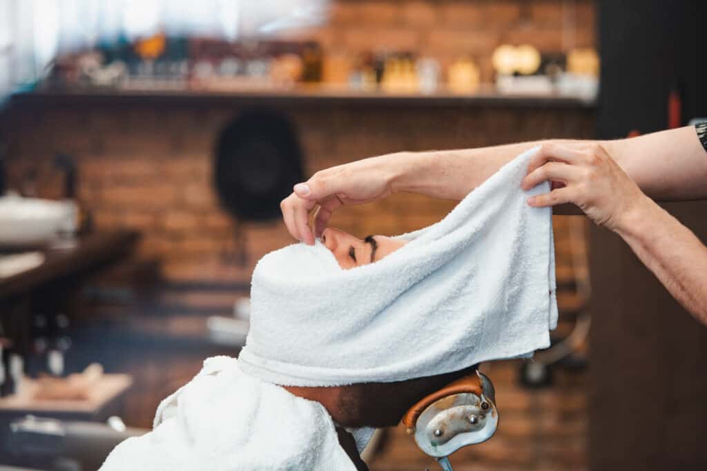 Hot Lather Head Shave | Gould's Salon Spa